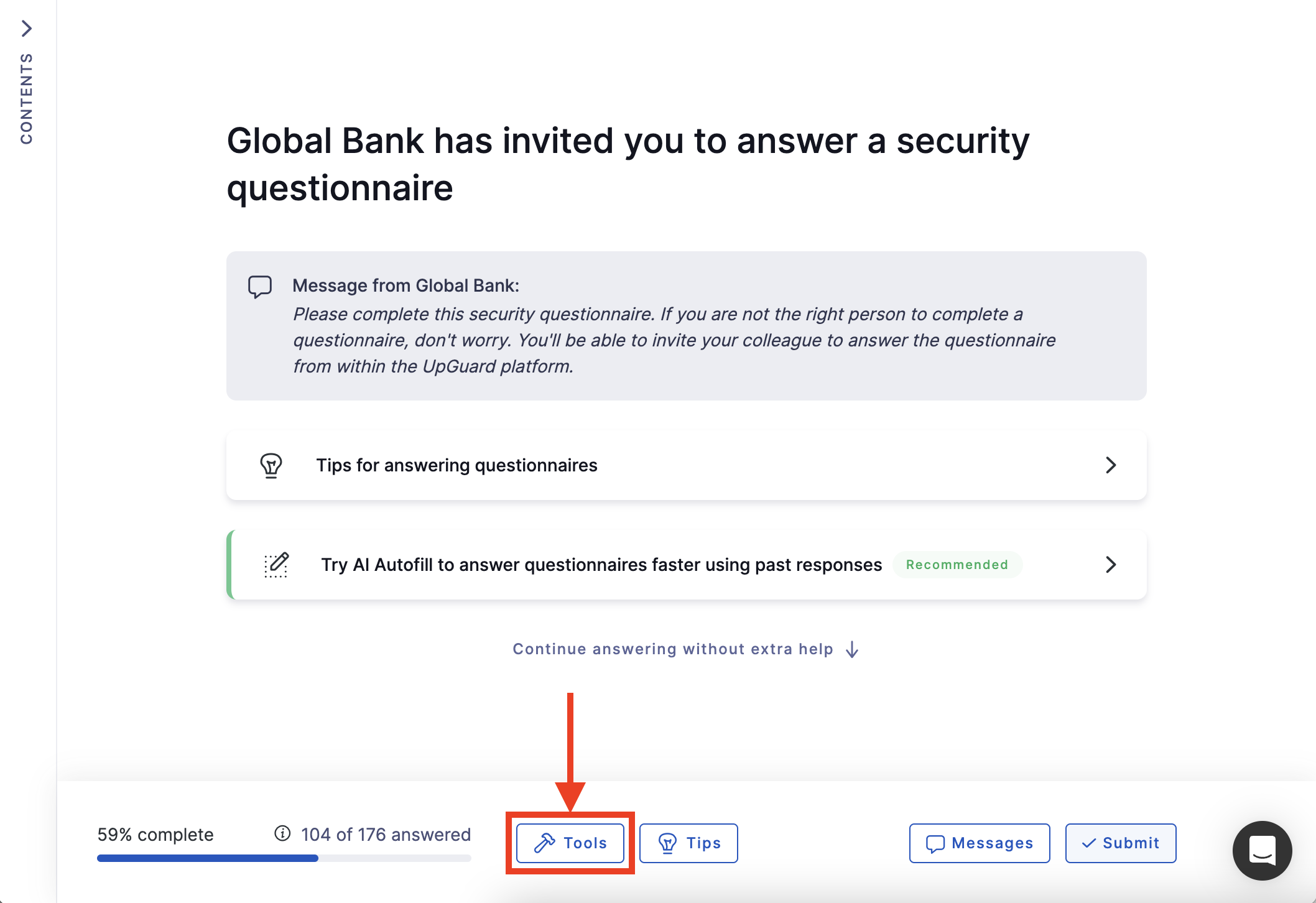 How to answer a questionnaire offline